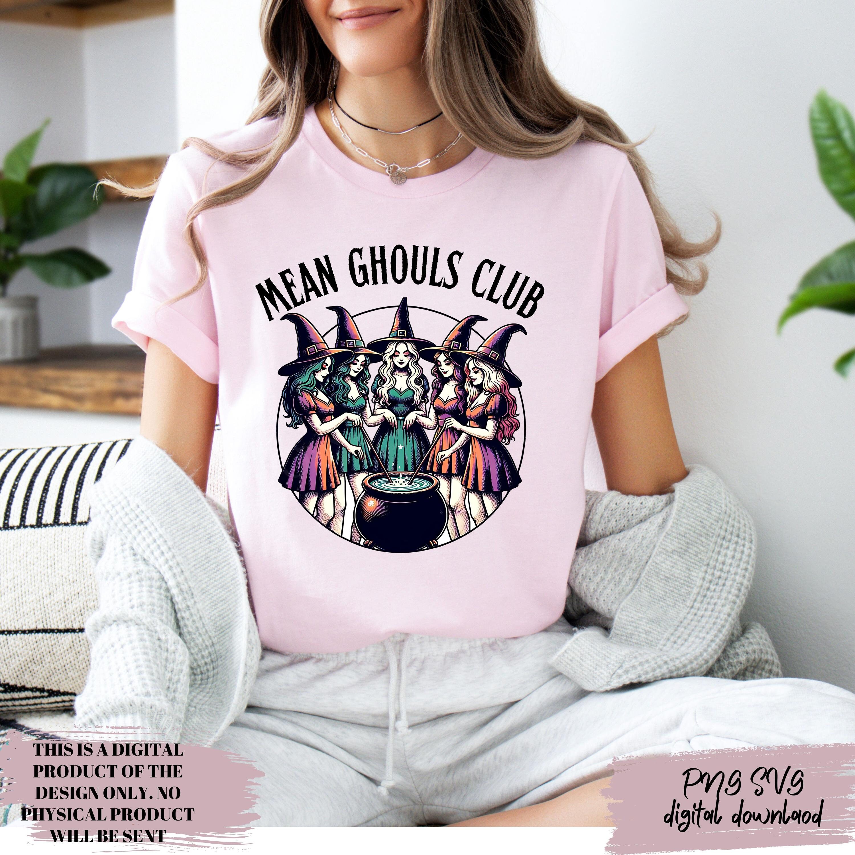 Halloween Girls Png, Mean Ghouls PNG, Funny Witch Png, Halloween Women ...