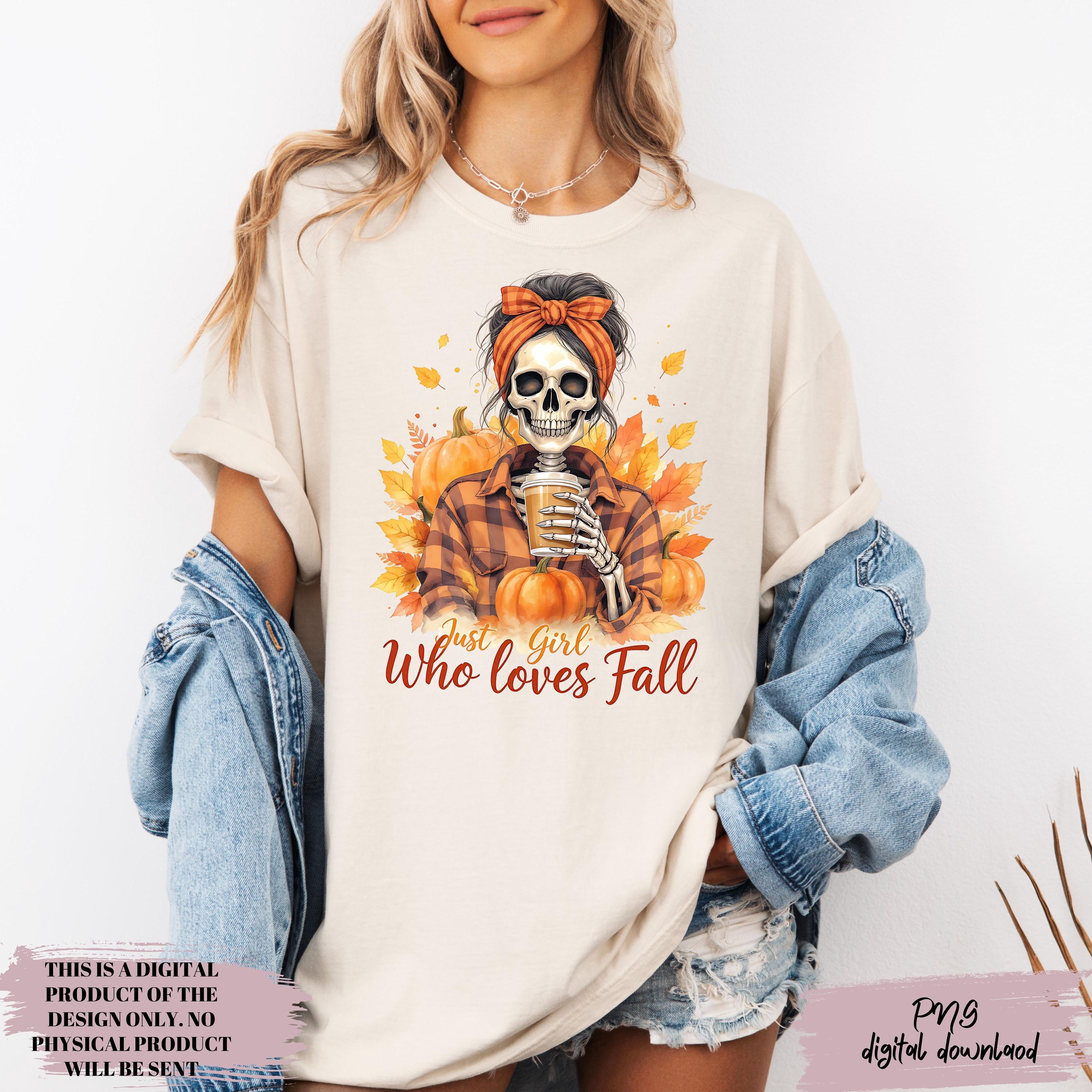 Fall PNG Bundle - Fall Skeleton Bundle - Fall Png - Print File - Fall ...