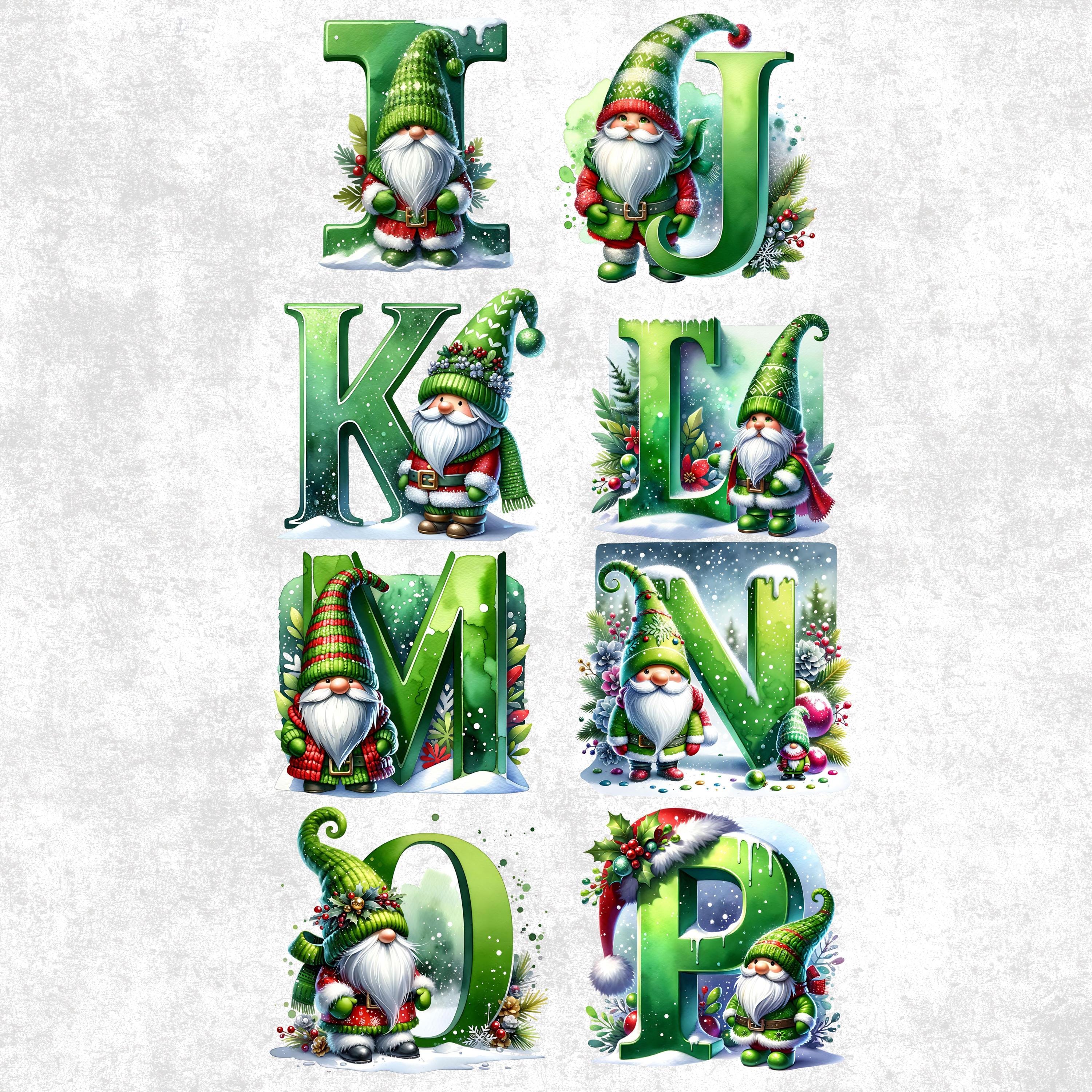 Christmas Alphabet PNG, Christmas Letters Clipart, Ornament PNG, Kids ...