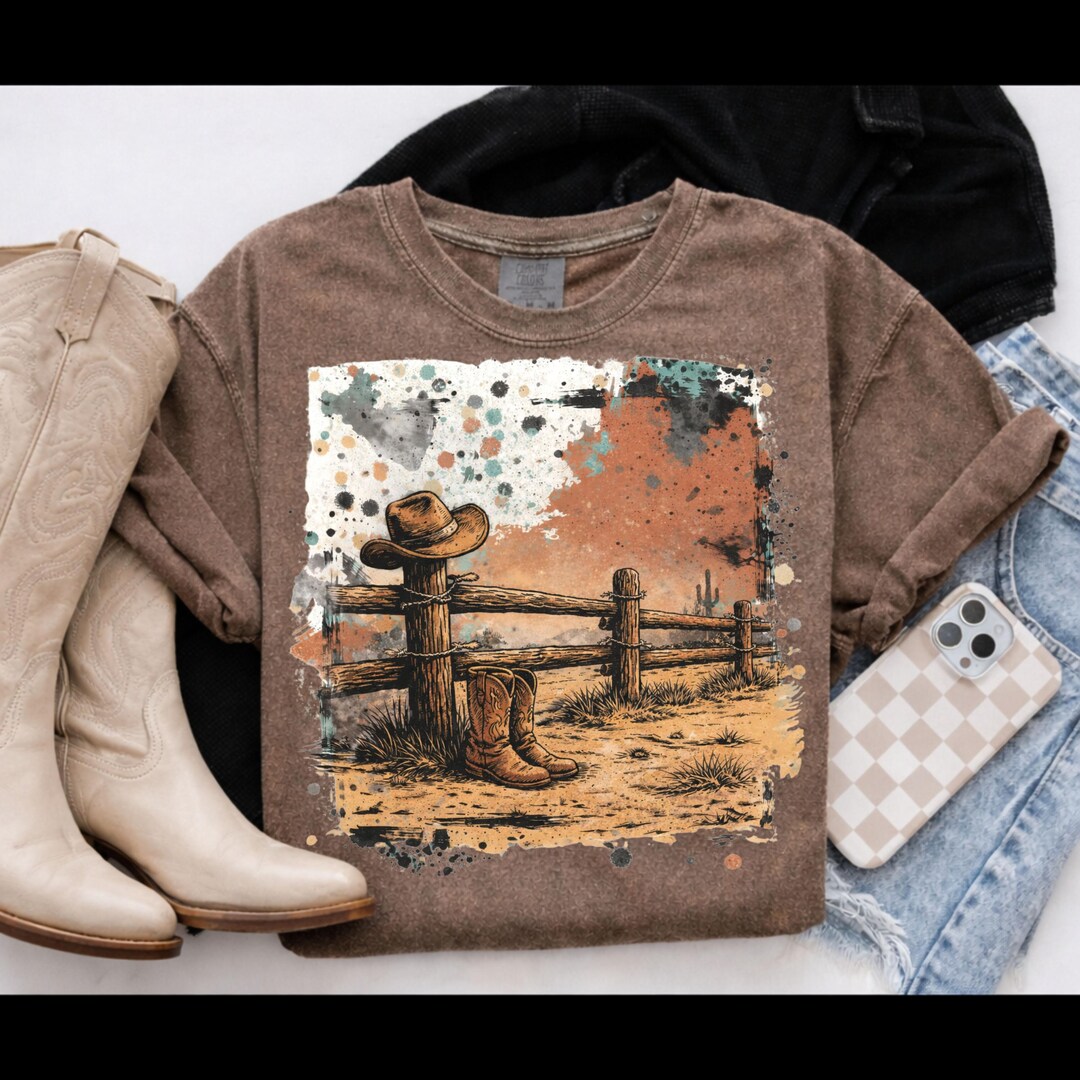 Western PNG, Western Graphics, Cowboy Graphics, Western Tee Design ...