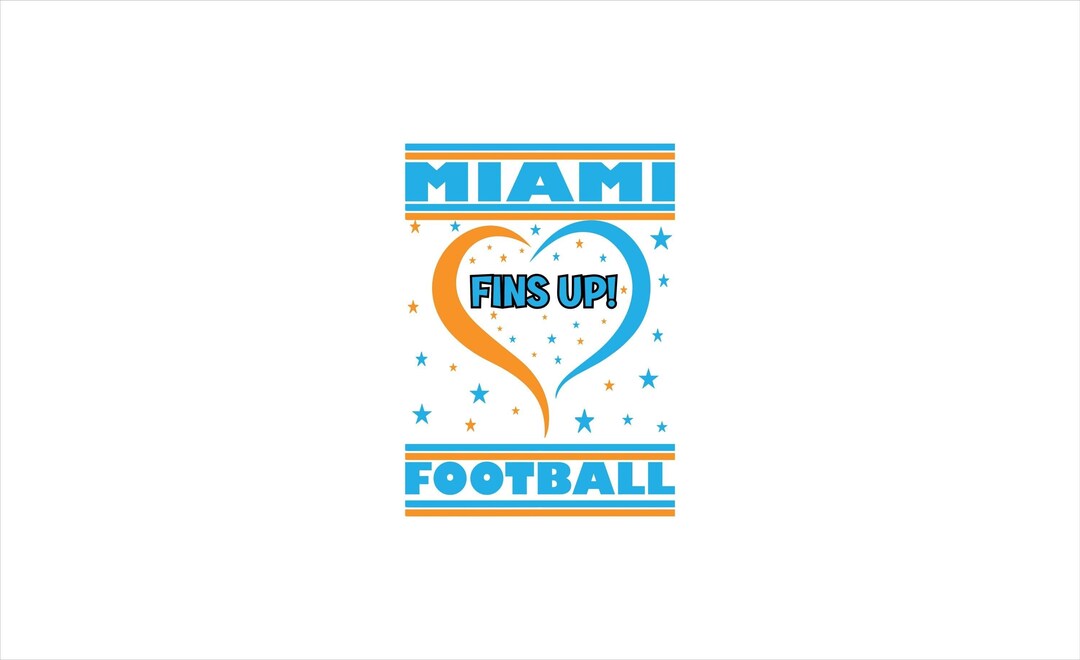 MIAMI Football SVG PNG, Dolphins Svg,miami Fins up Shirt Svg,miami Png ...