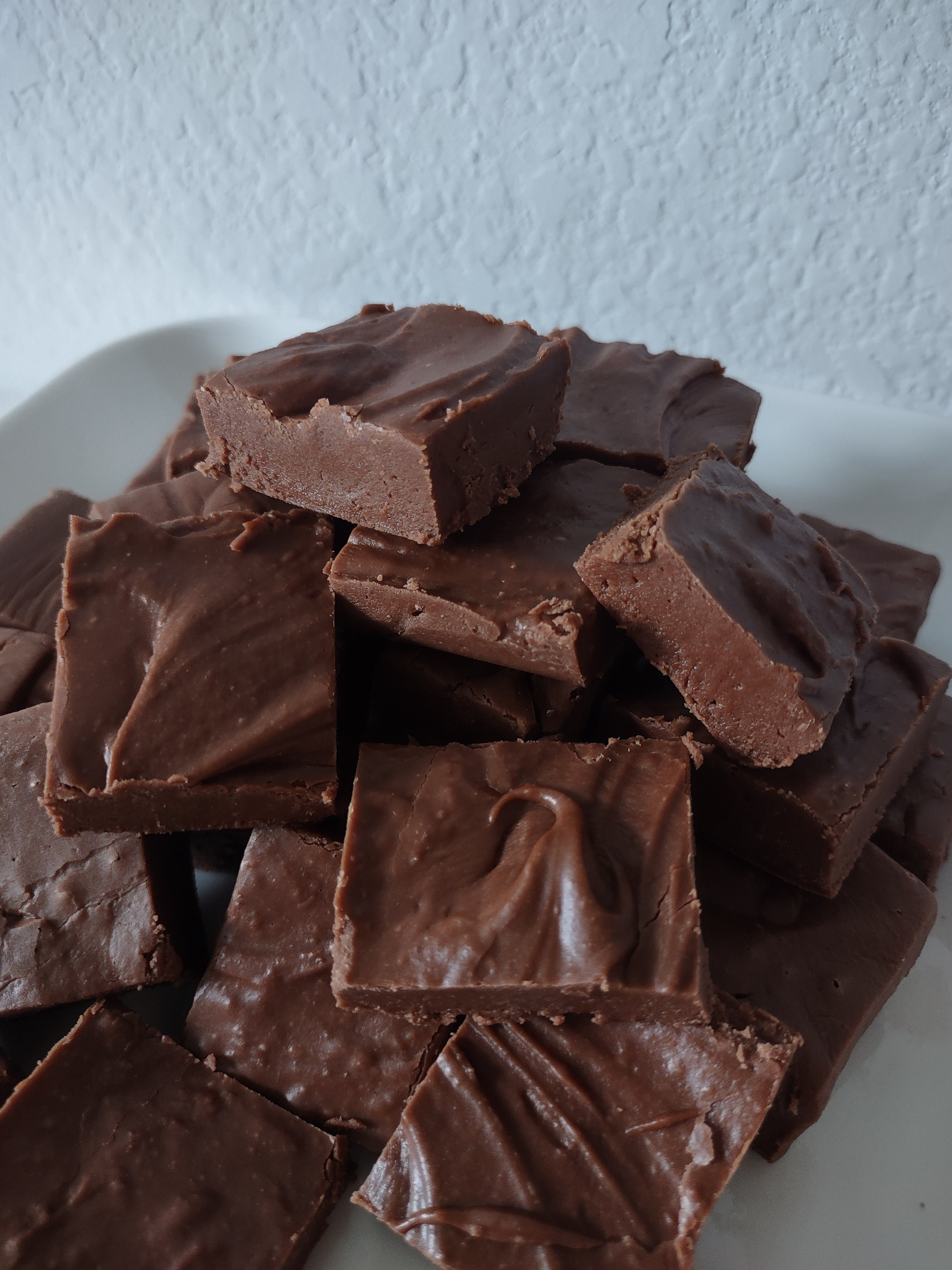 Chocolate Fudge 1.5 Lbs - Homemade in Box With Bow - Etsy