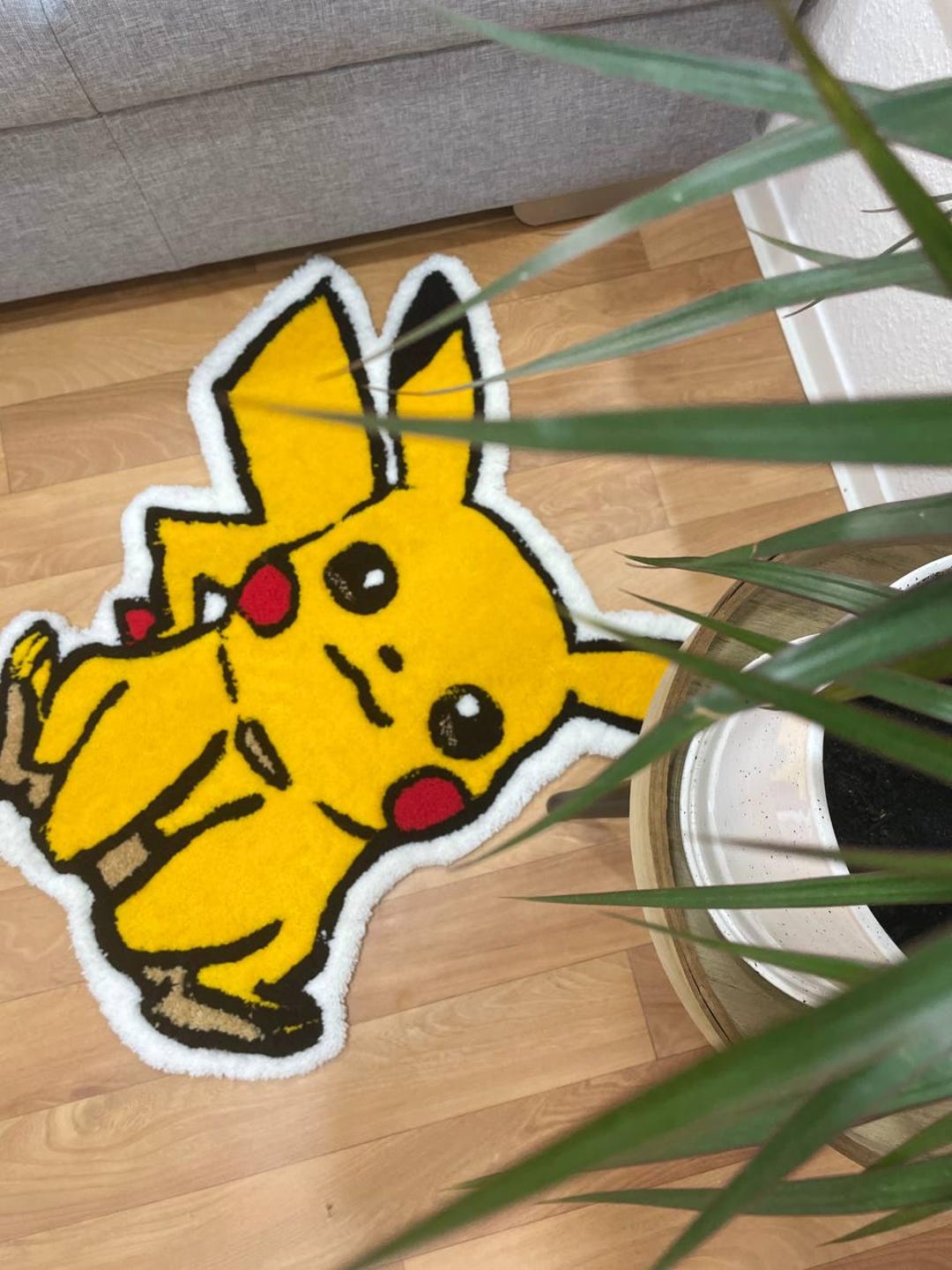 Pikachu Rug, Children's Room, Children's Room Rug, Personalized Birth ...