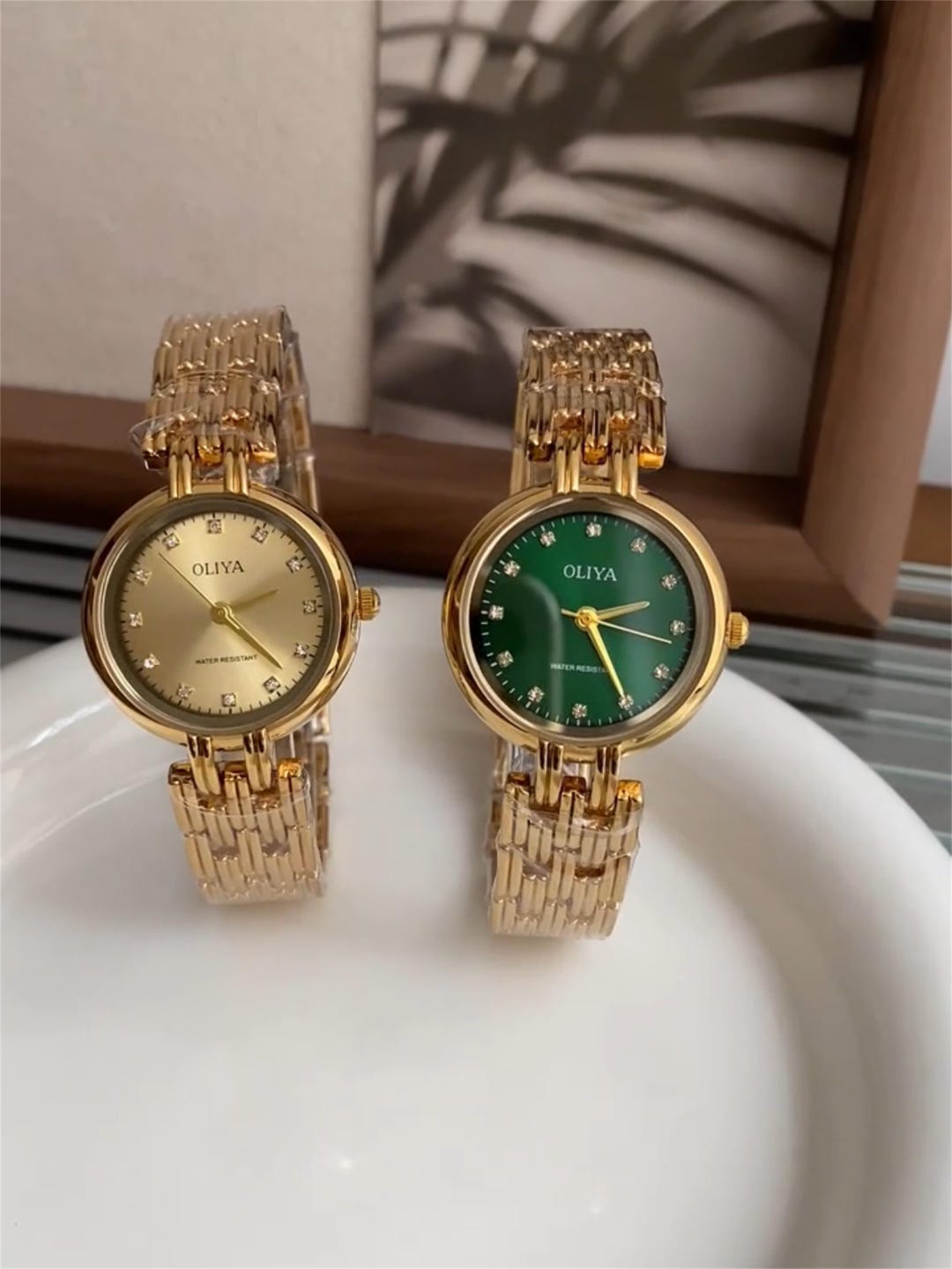 Vintage Style Watch, Green Face Watches, Dainty Watch, Vintage Watch ...