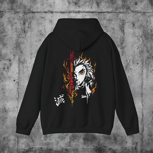 Demon Slayer Hoodie - Etsy