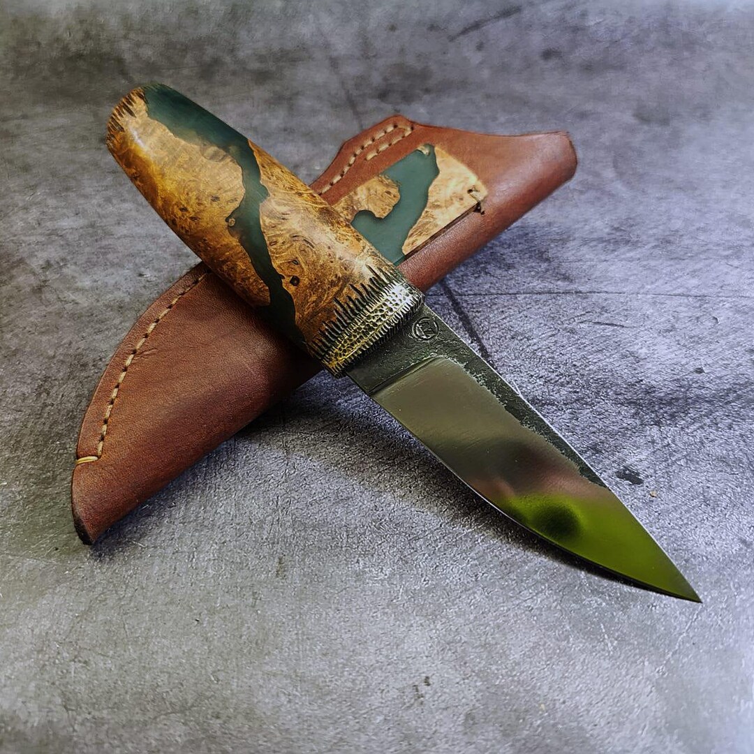 Forged Traditional Scottish Knife Skin Doo - Handmade - Hand Forged ...