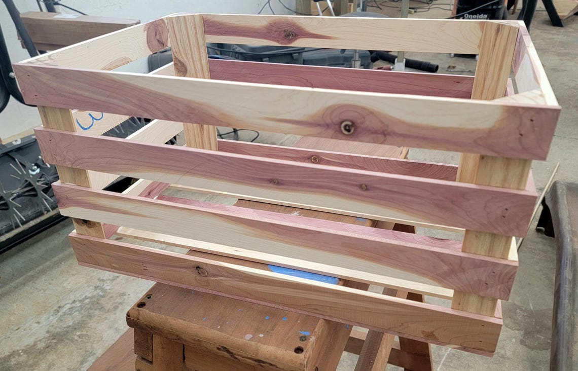 Cedar Baskets - Etsy