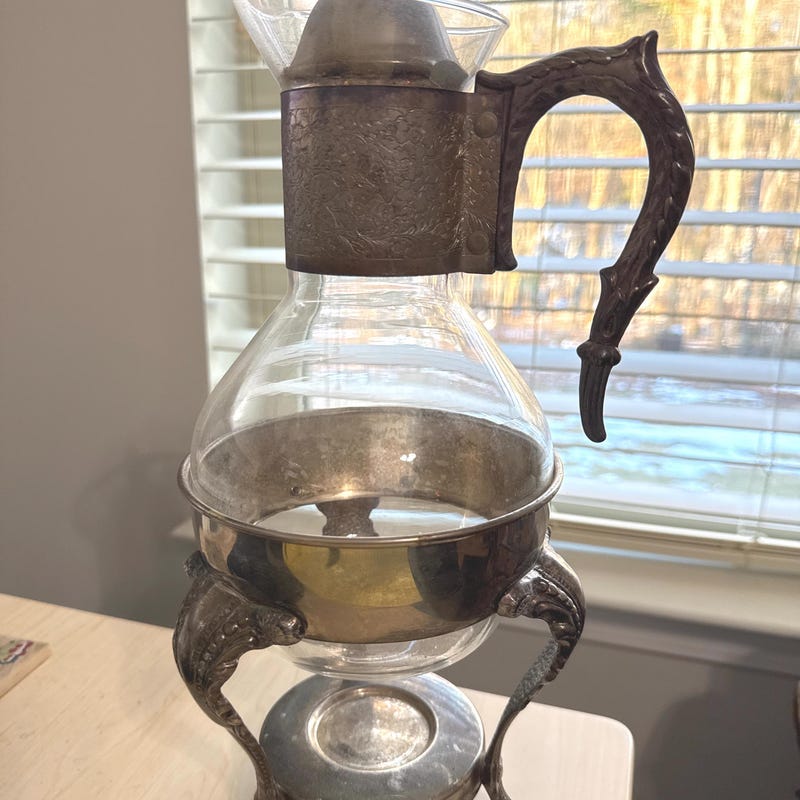 Silver Vintage Carafe - Etsy