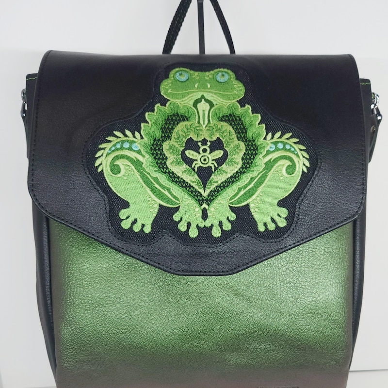 Frog Backpack - Etsy
