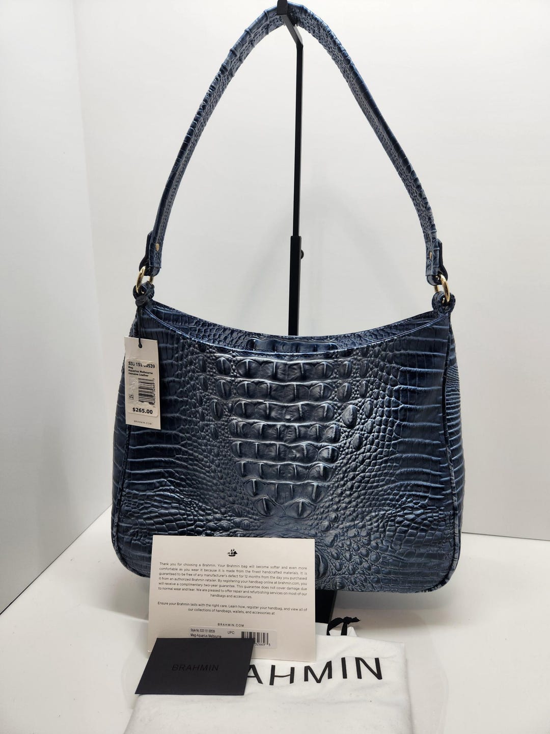 Brahmin Meg Aquarius Melbourne Shoulder Bag NWT Attached. Gorgeous ...