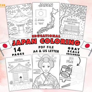 Printable A4 Japan Map - Etsy