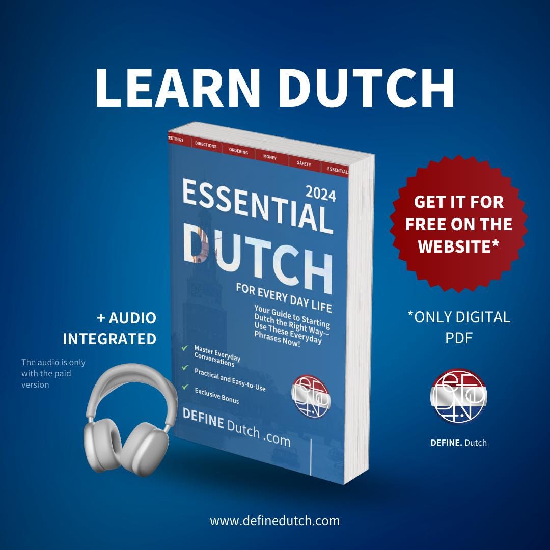 Essential Dutch Guide for Beginners Learn Dutch Common Phrases & Words ...