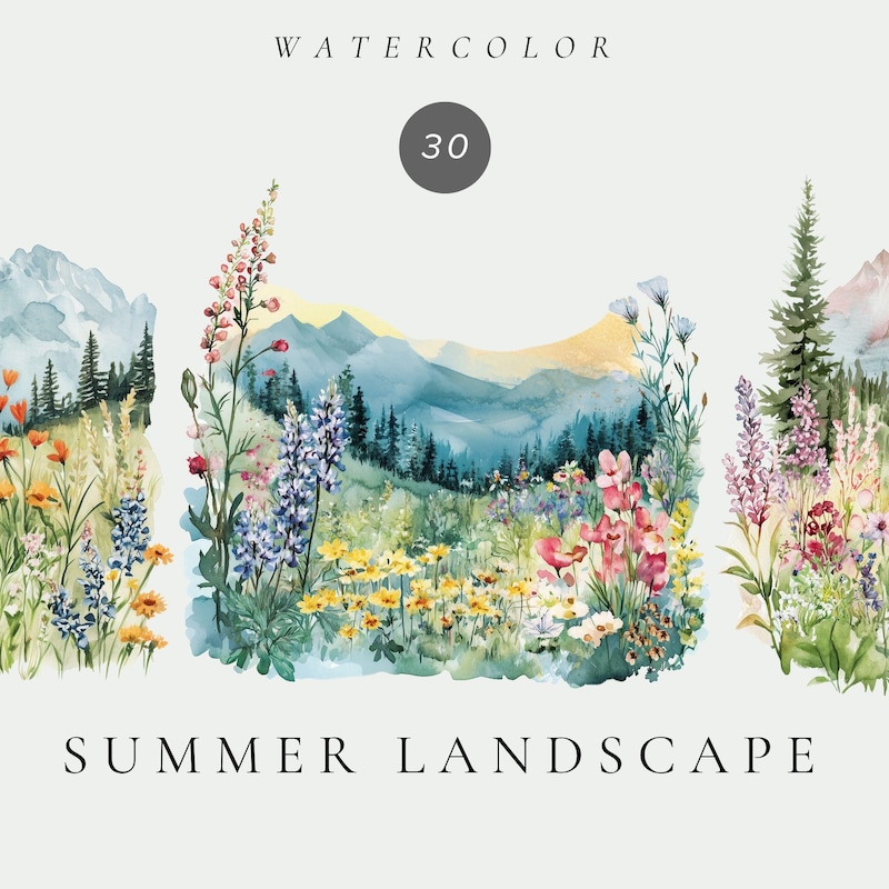 Summer Meadow - Etsy
