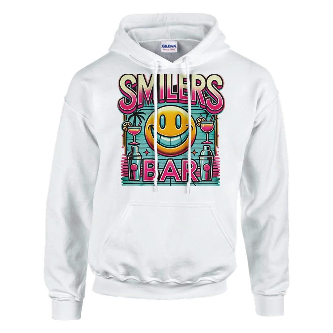 Cyberfunk Style Smilers Bar Logo Classic Unisex Hoodie - Etsy
