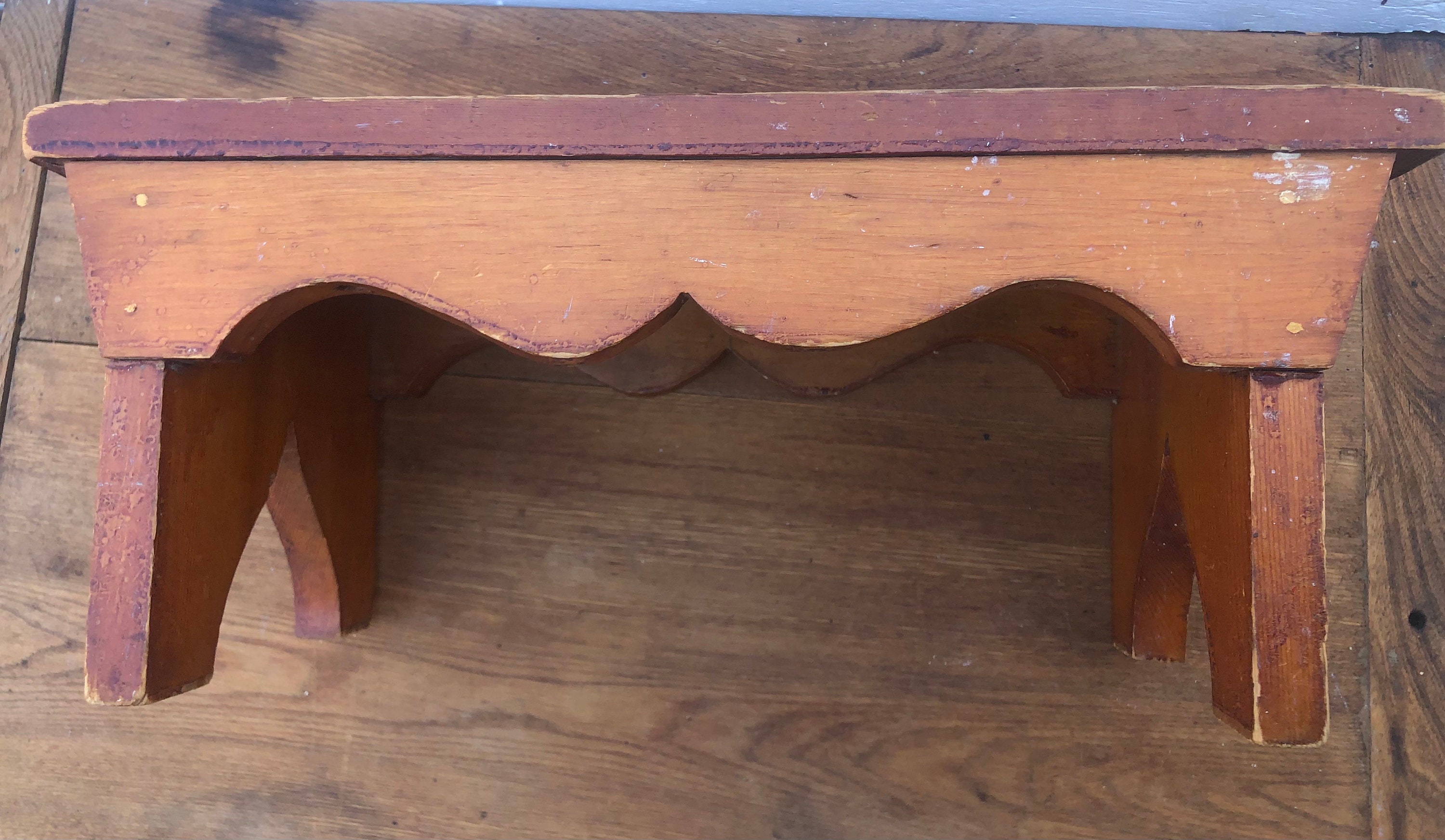 Antique Cricket Bench-primitive Farmhouse Decor-hand Made - Etsy