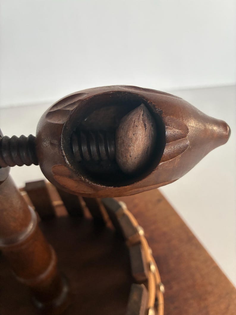 Nut Bowl With Built in Turn Screw Cracker - Etsy