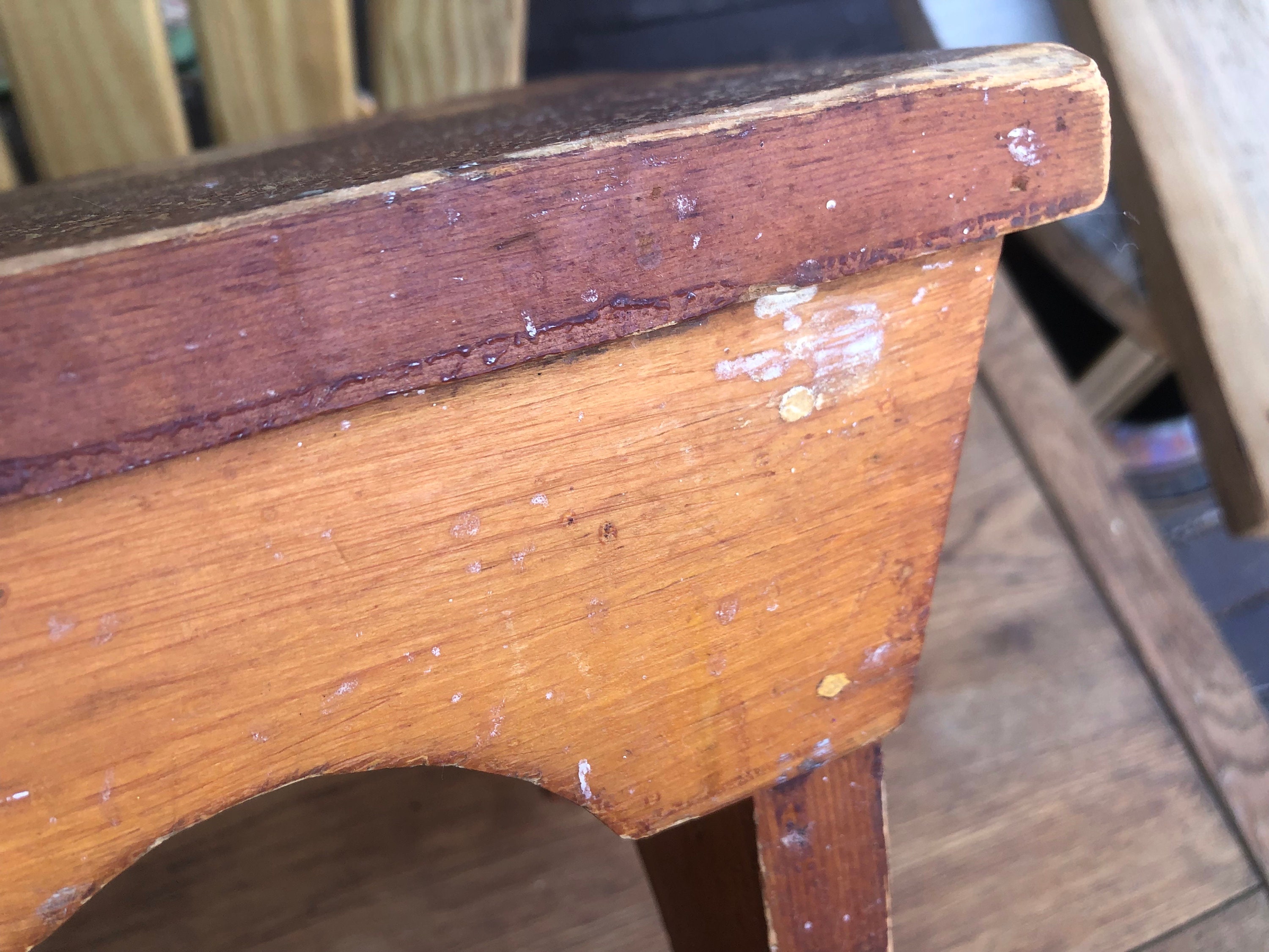 Antique Cricket Bench-primitive Farmhouse Decor-hand Made - Etsy