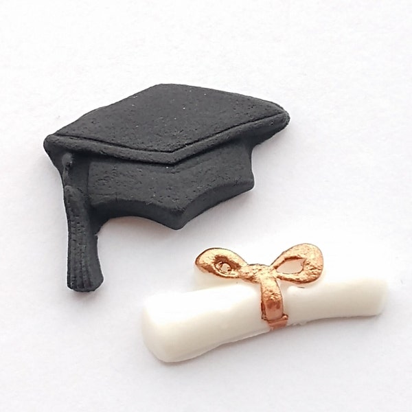 Fondant Cupcake Graduation Toppers - Etsy