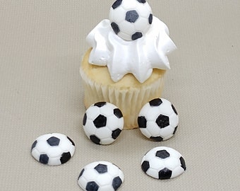 Soccer Ball Cupcake Toppers, Boy Birthday Cupcaketoppers - Etsy