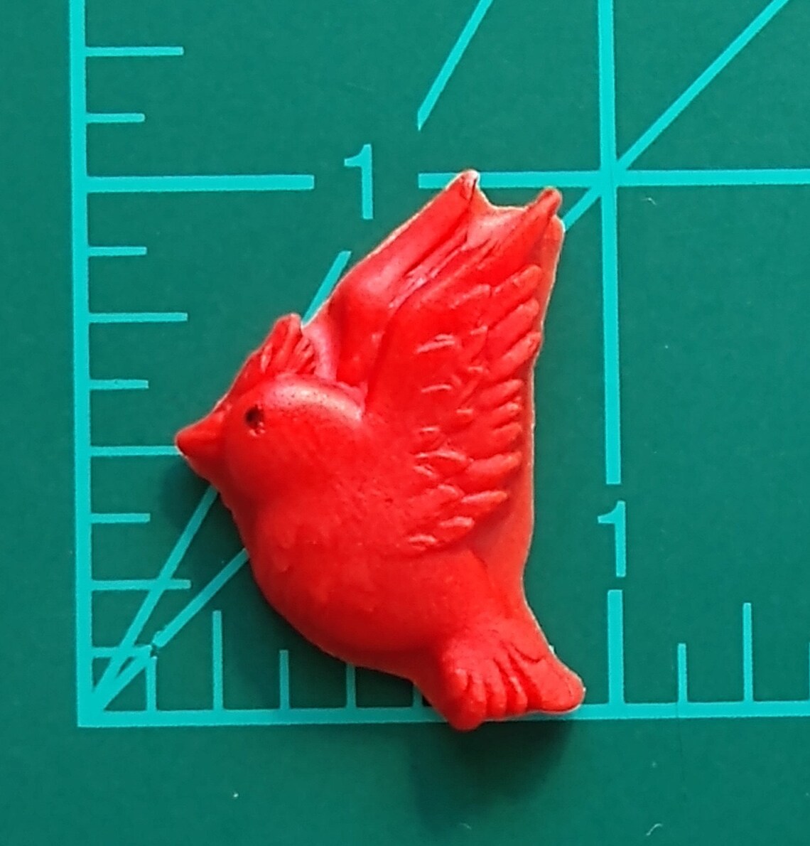 Cardinal Fondant Cupcake Toppers, Red Bird Decorations (12 Pieces) - Etsy