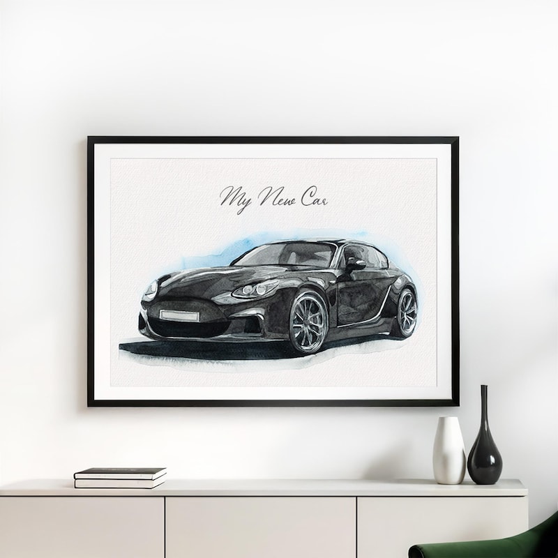 Hand Paintings of Cars - Etsy