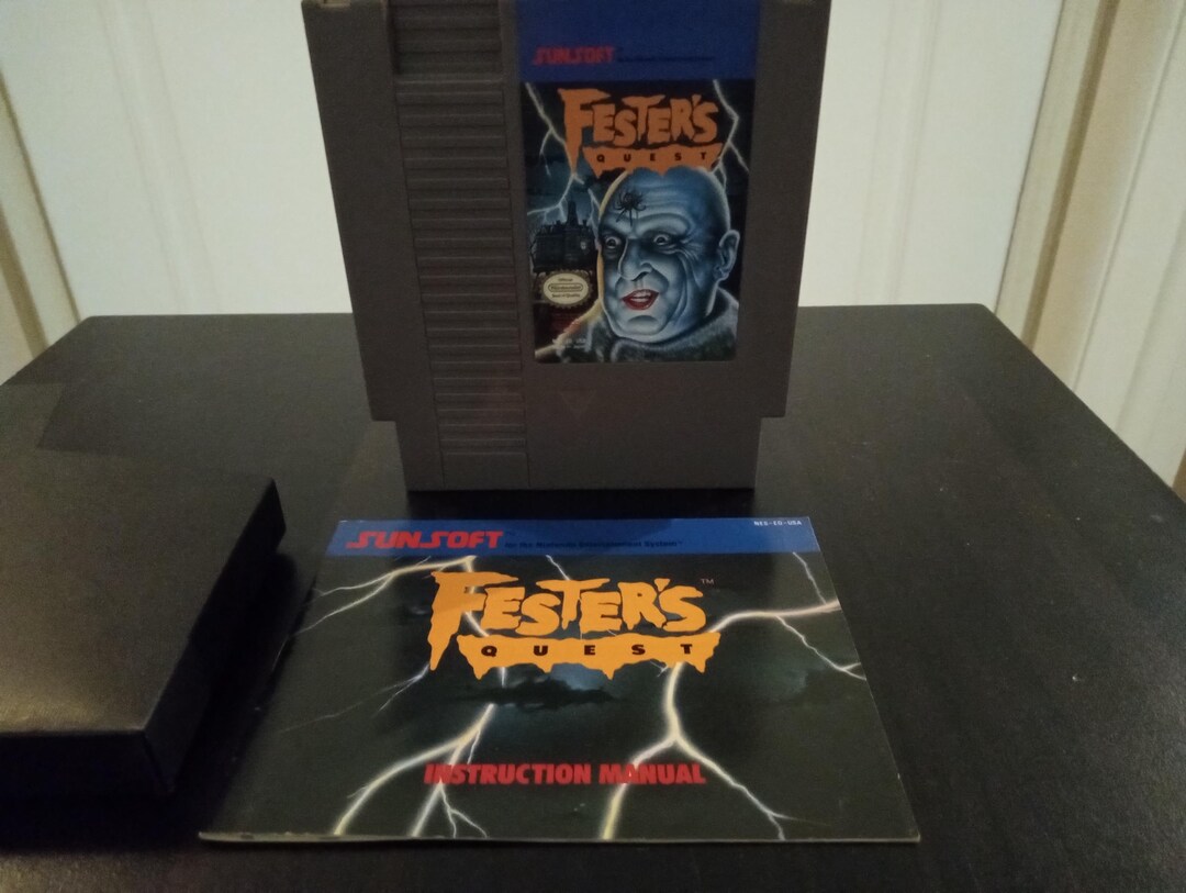 Festers Quest for the Nintendo Entertainment System - Etsy