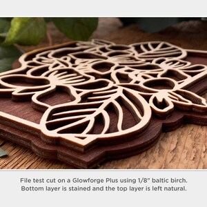 Rhode Island Blue Violet SVG | Flower SVG | Laser Cut File | Rhode ...