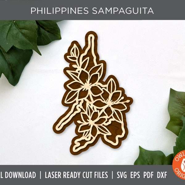 Sampaguita Svg - Etsy