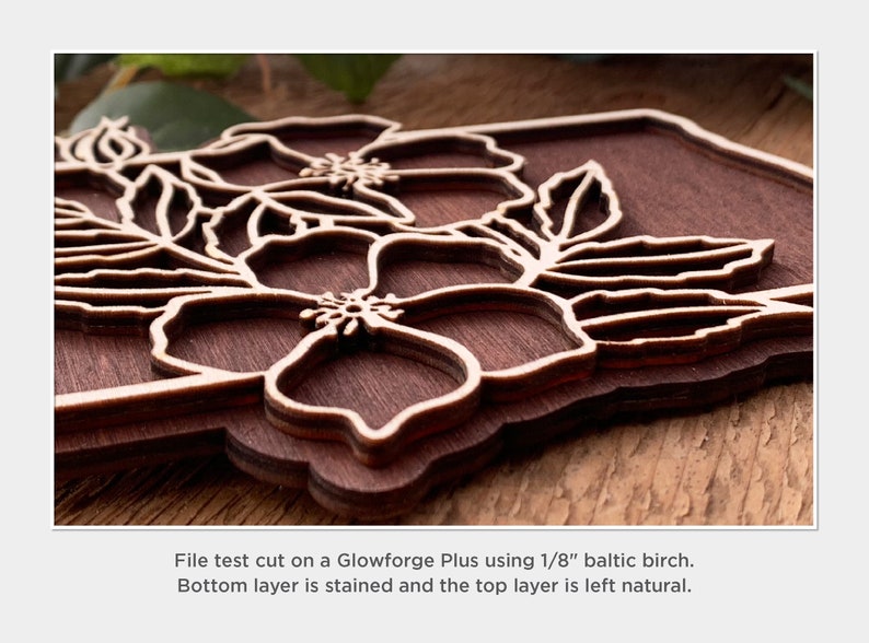 North Dakota Prairie Rose SVG Flower SVG Laser Cut North - Etsy