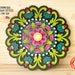 Layered Rosemal Svg Rosemal Plate Wood Rosemal Sign Mandala Svg Laser ...