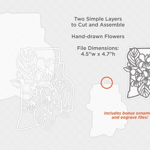 Rhode Island Blue Violet SVG | Flower SVG | Laser Cut File | Rhode ...