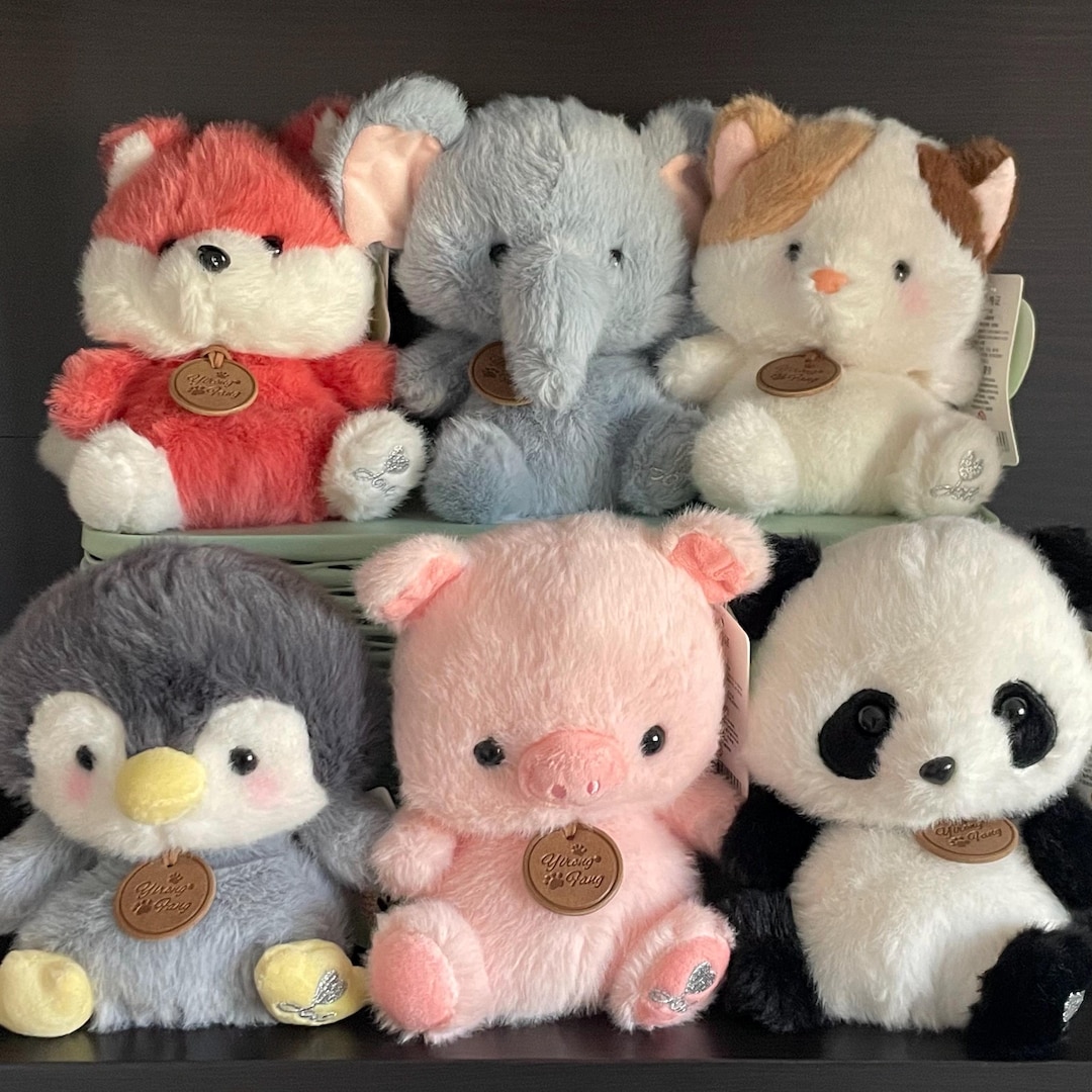 Weighted Stuffed Animals, Premium Quality Soft Animal Plushies, Scented ...