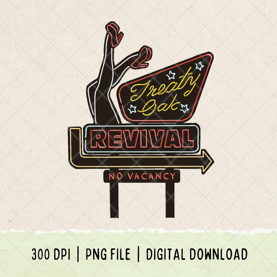 Treaty Oak PNG, Western Rodeo Graphic, Western Png, No Vacancy, Country ...