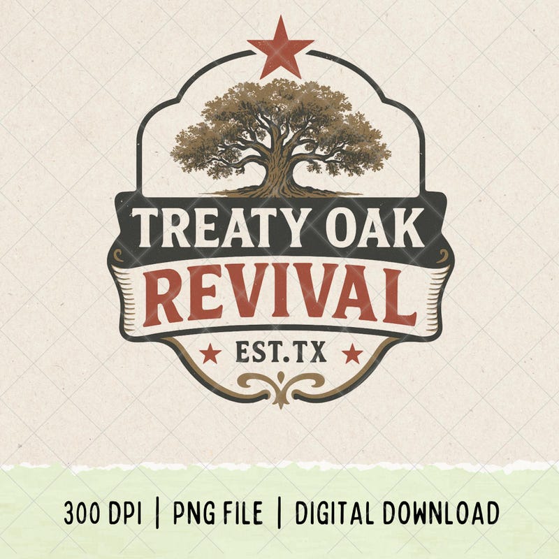 Treaty Oak Revival - Etsy