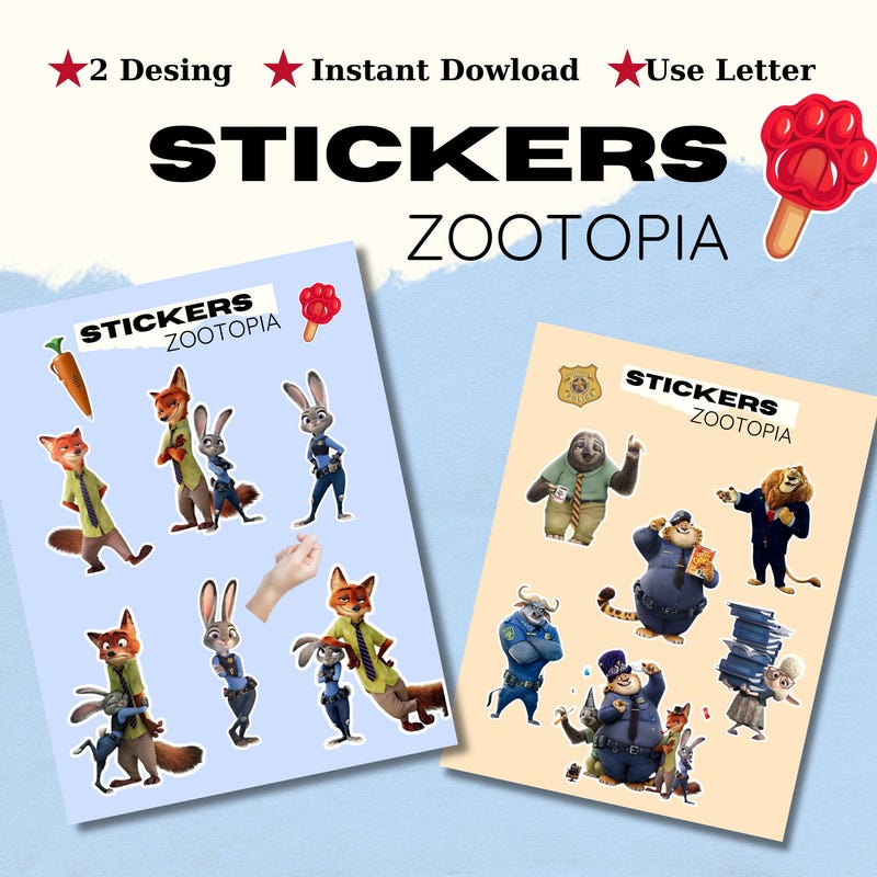 Zootopia - Etsy
