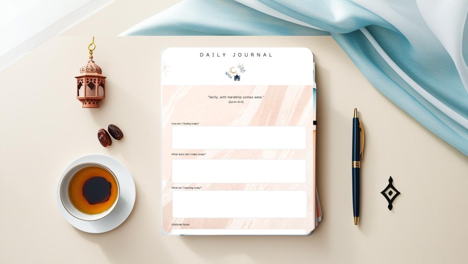 Hajj Journal Printable for Pilgrims – Personal Planner + Journal ...