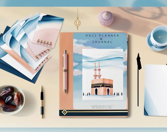 Hajj Journal Printable for Pilgrims – Personal Planner + Journal ...