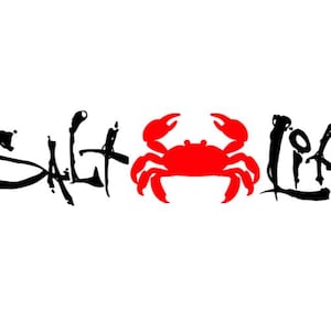Salt Life W/crab PNG, SVG, JPEG *digital File* - Etsy