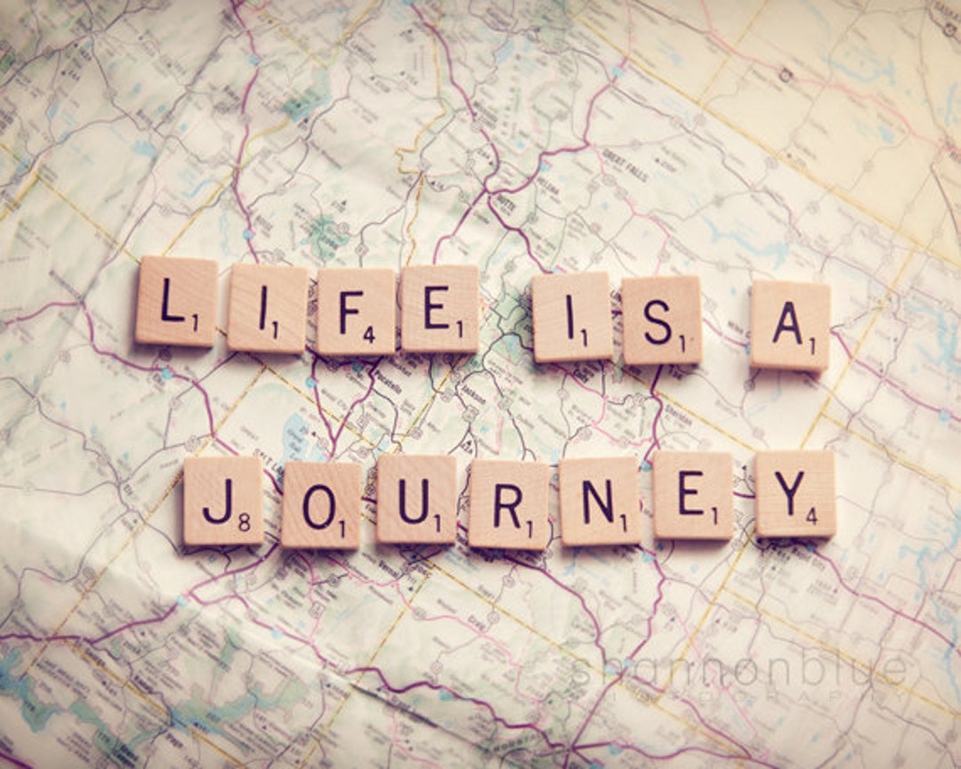Life Travel Photography / Journey, Map, Wanderlust, Adventure, Scrabble ...