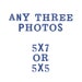 Set of 3 5x5 or 5x7 Fine Art Photographs / Customize Your Print, Your ...