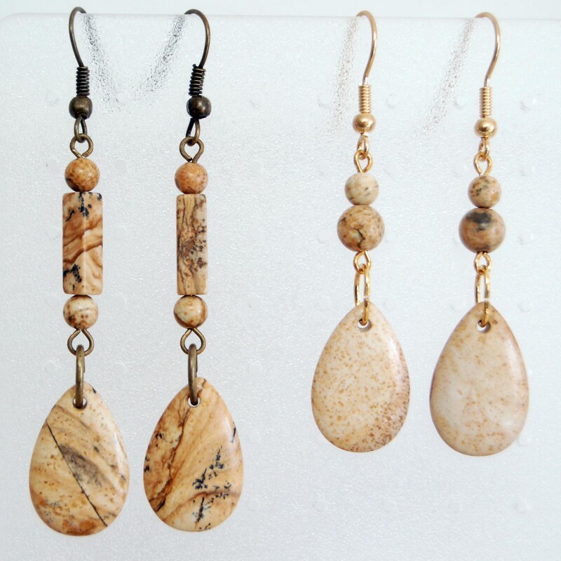 Earth Tone Earrings - Etsy