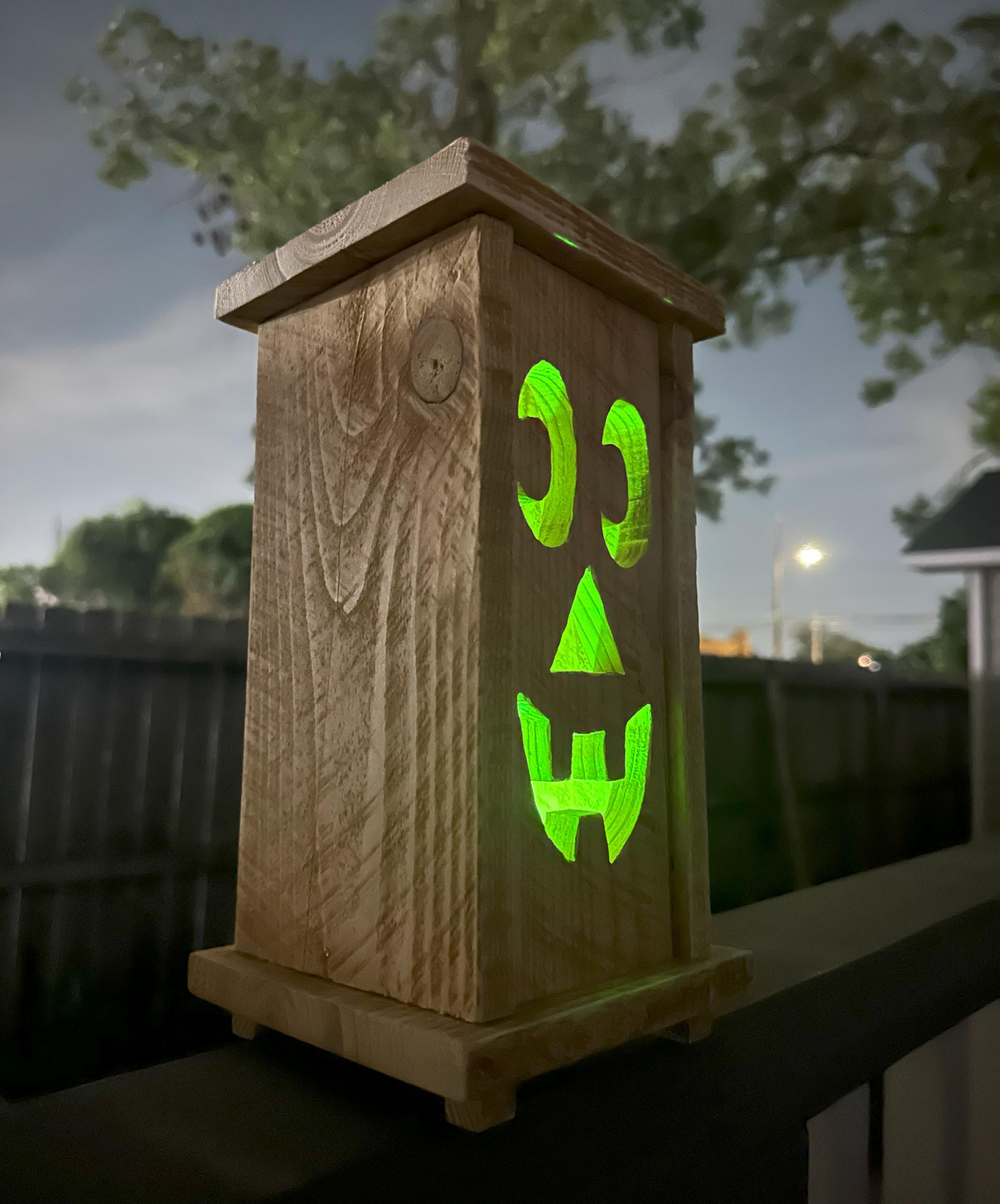 Wooden Halloween Jack O' Lantern - Etsy