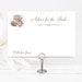 Advice for the Bride to Be Card, Bridal Shower Game, Book Advice Card ...