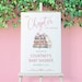 A New Chapter Will Soon Begin Book Themed Baby Shower Welcome Sign ...