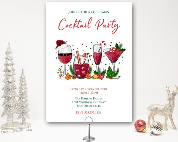 Employee Holiday Party Invitation Samples Holiday Party Invitations
