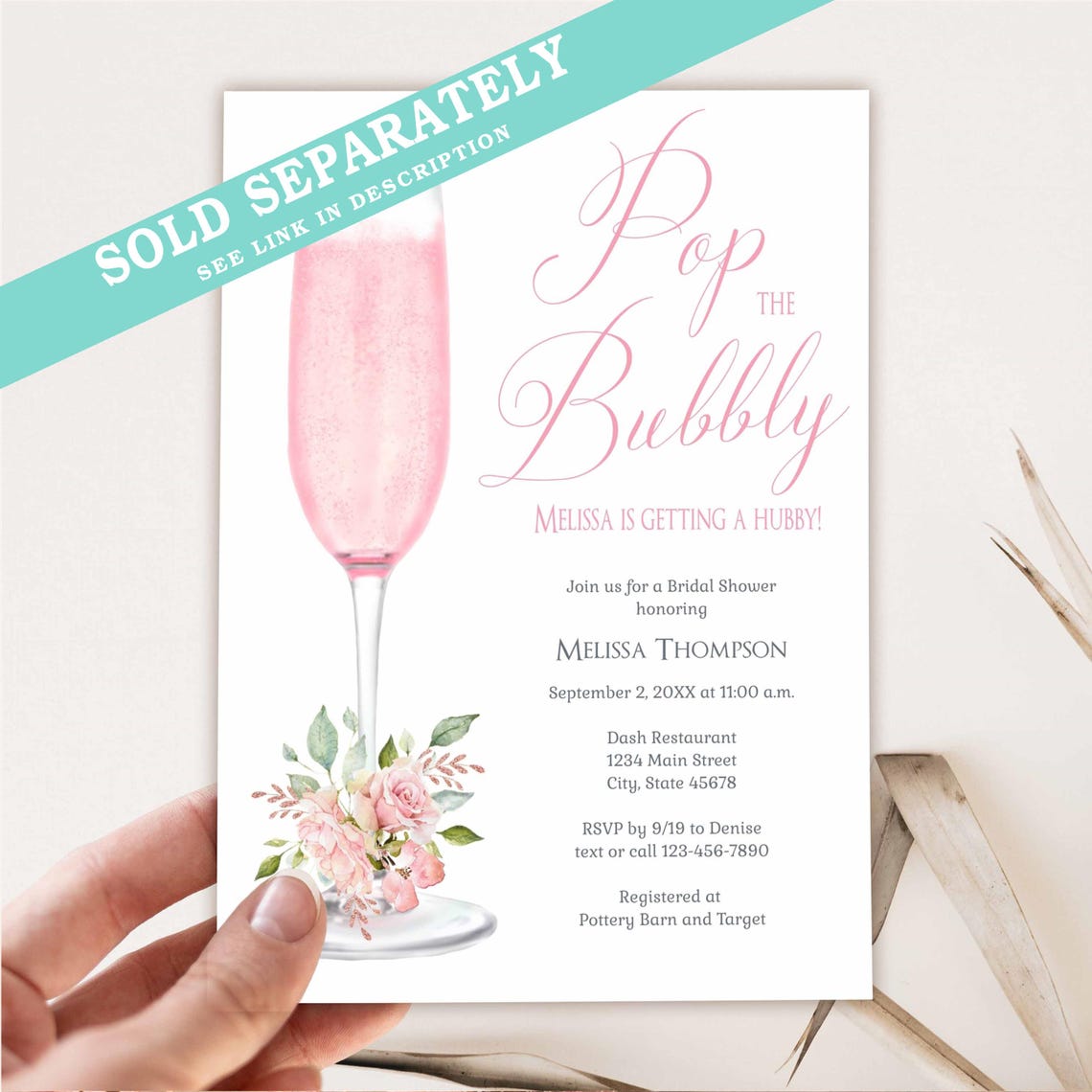 Pop the Bubbly Bridal Showerwelcome Sign, Brunch and Bubbly Champagne ...