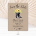 Blush Cowboy Boot Save the Date, Rustic Wedding, Country Save the Date ...