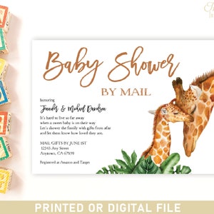 Baby Shower BY MAIL, Long Distance Baby Shower, Shower From Afar ...