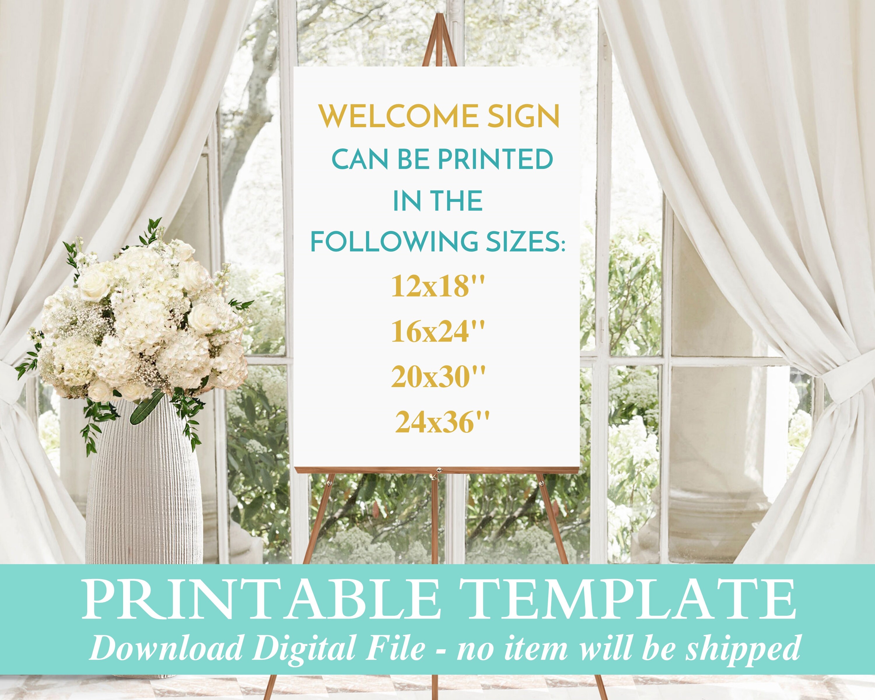 Cowboy Boots Welcome Sign Poster, Couples Wedding Shower or Other Event ...