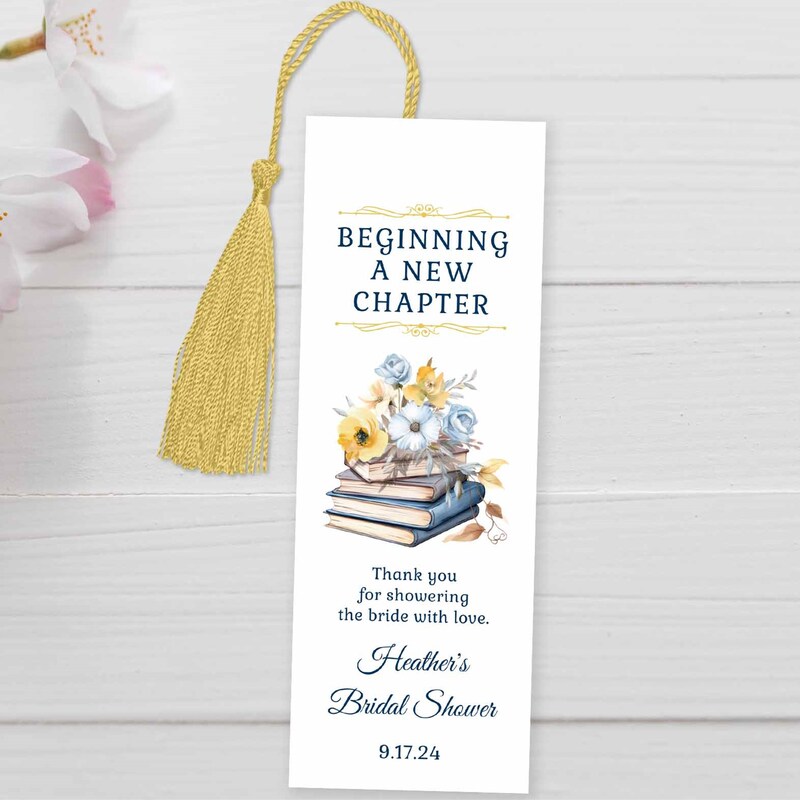 Bookmark Favors - Etsy